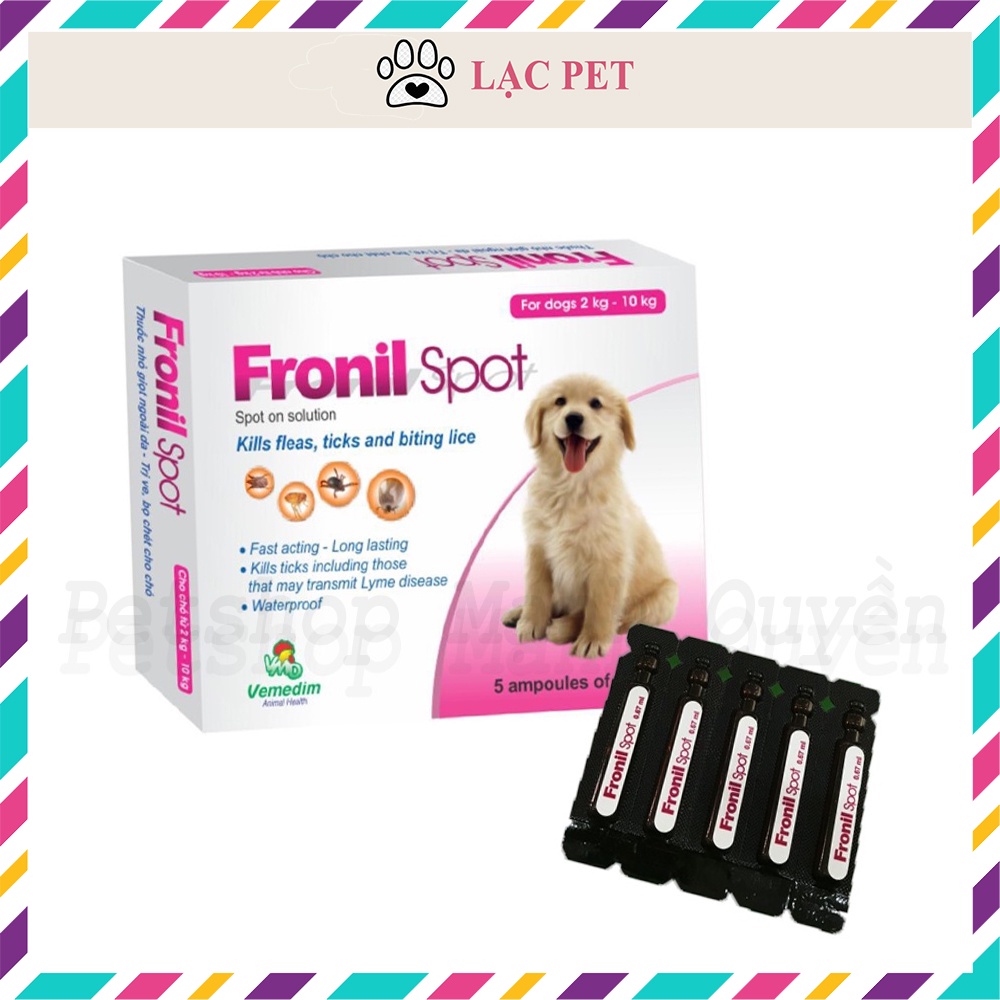 (1 tube) FRONIL nape drops (for all types of dogs and cats) | Shopee ...