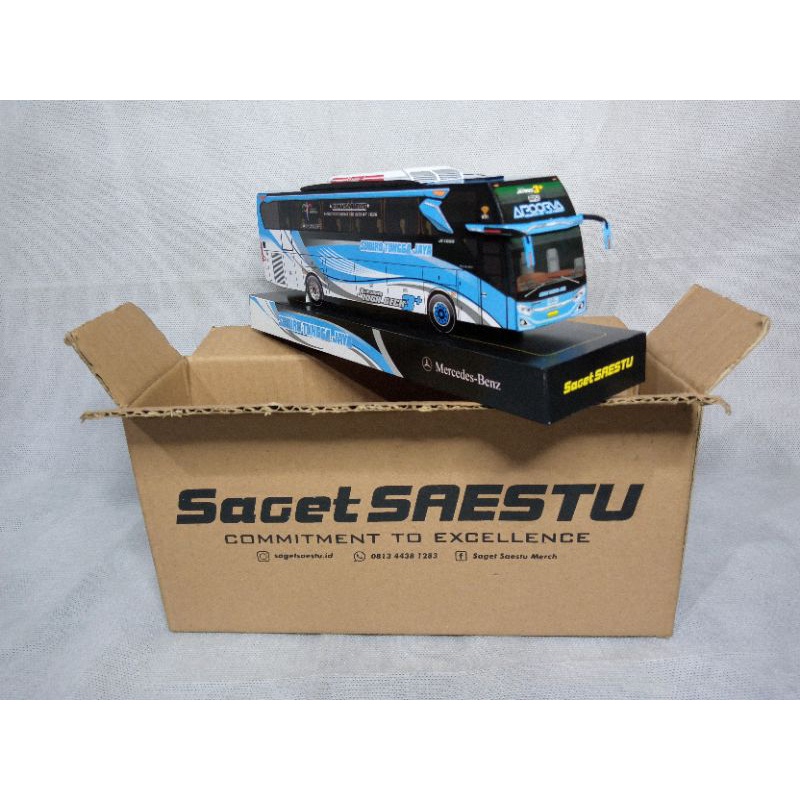 Miniature BUS PAPERBUS PAPERCRAFT Sudiro STJ Sudiro Sogan Jaya APOORVA ...