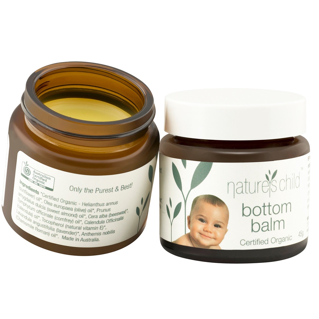 [Little Bubs Steps] Nature's Child Certified Organic Baby Bottom Balm ...