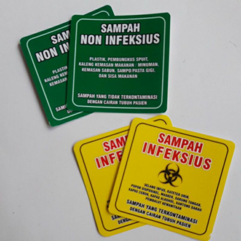 Mini Infectious And Non Infectious Stickers | Shopee Singapore