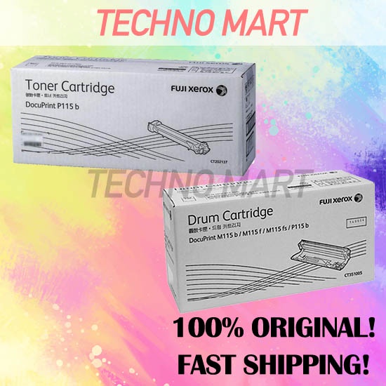 [SG Local Stock] Original Fuji Xerox CT202137 Black Toner Cartridge ...