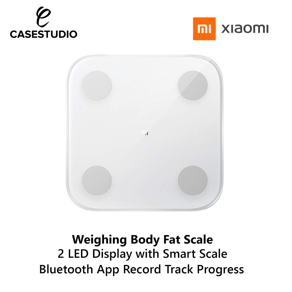 Weighing Body Fat Scale 2 LED Display with Smart Scale Bluetooth App ...