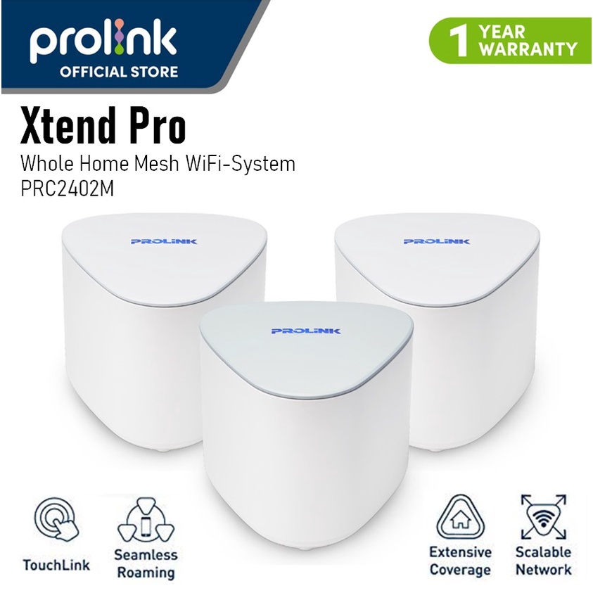 Prolink AC2100 Dual Band Gigabit Mesh Router with USB 3.0 for External ...