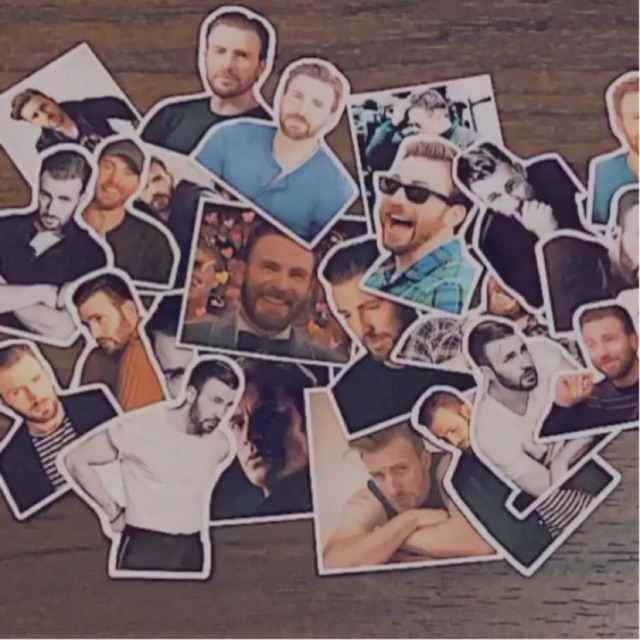 Chris evans stickers | Shopee Singapore