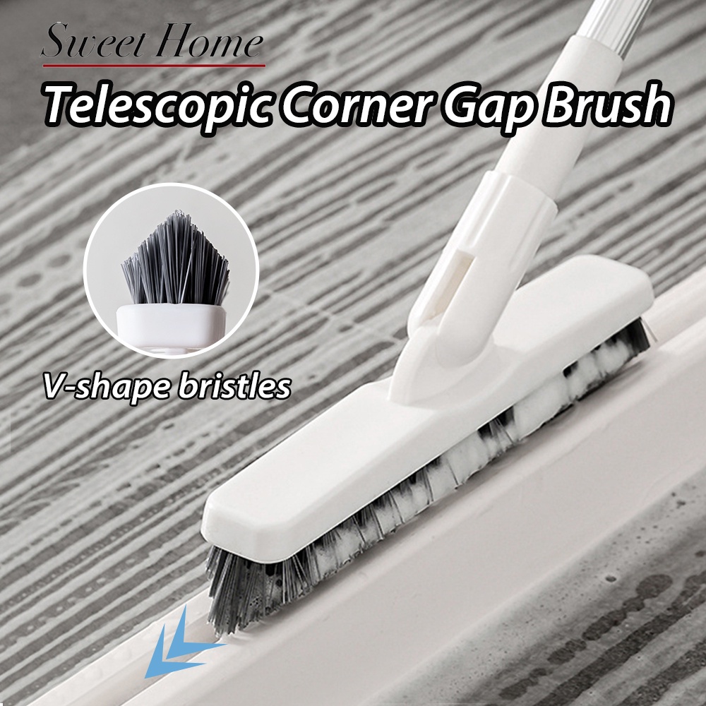 Telescopic Corner Gap Brush Toilet Floor Corners Window Line Cleaning ...