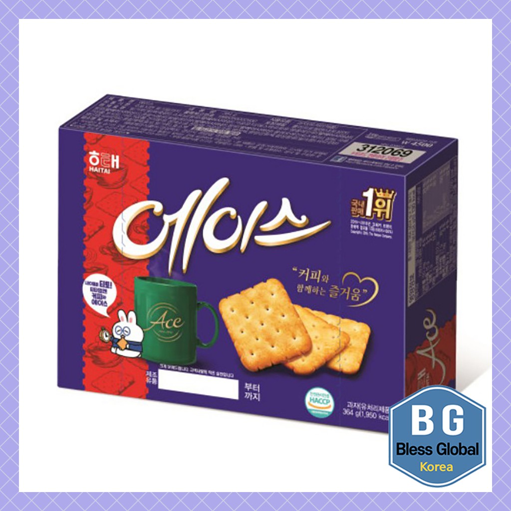 Haitai Ace Cracker 364g (15 packs) Biscuit /Korean snack | Shopee Singapore