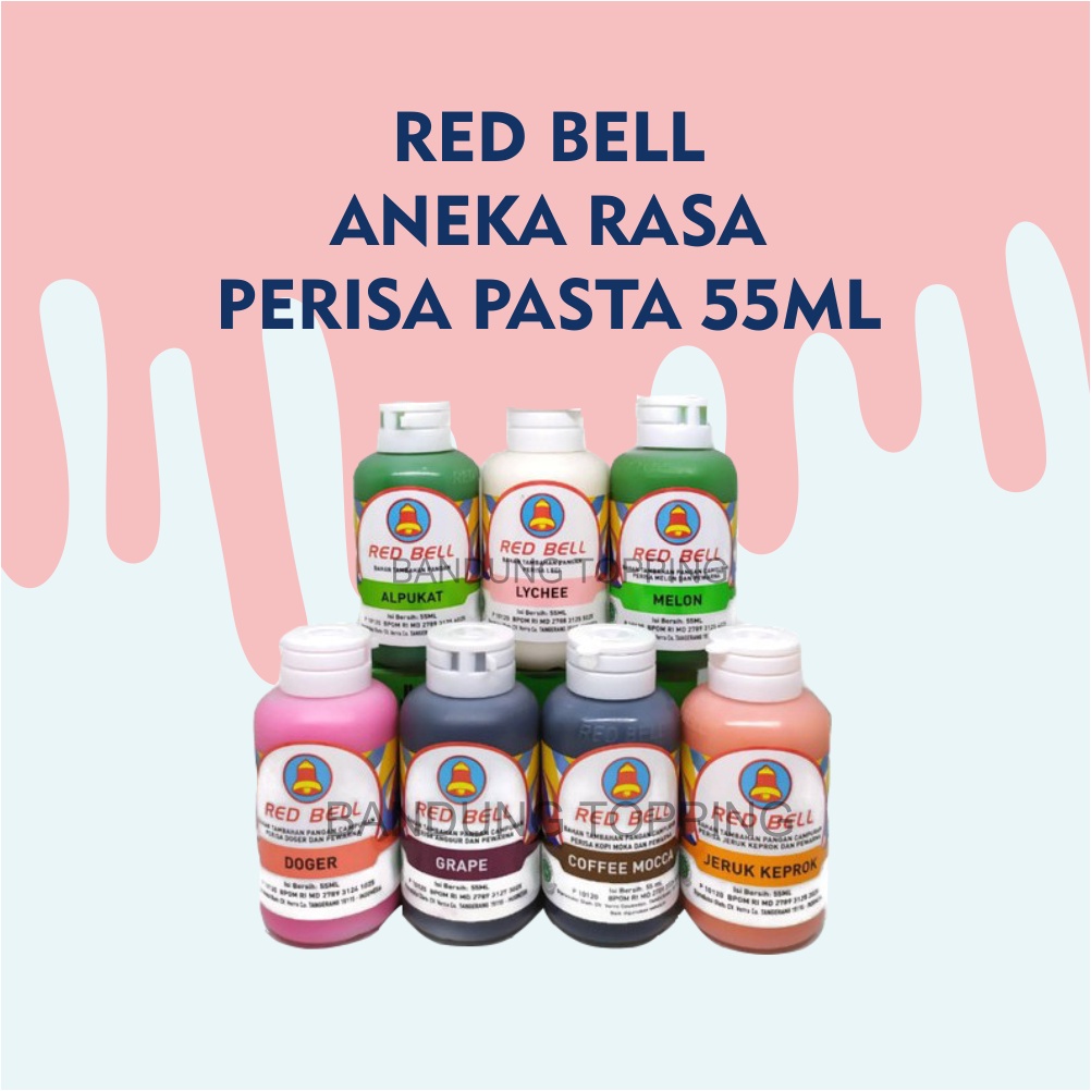 Red bell Pasta Flavor 55ml Assorted Flavors | Shopee Singapore