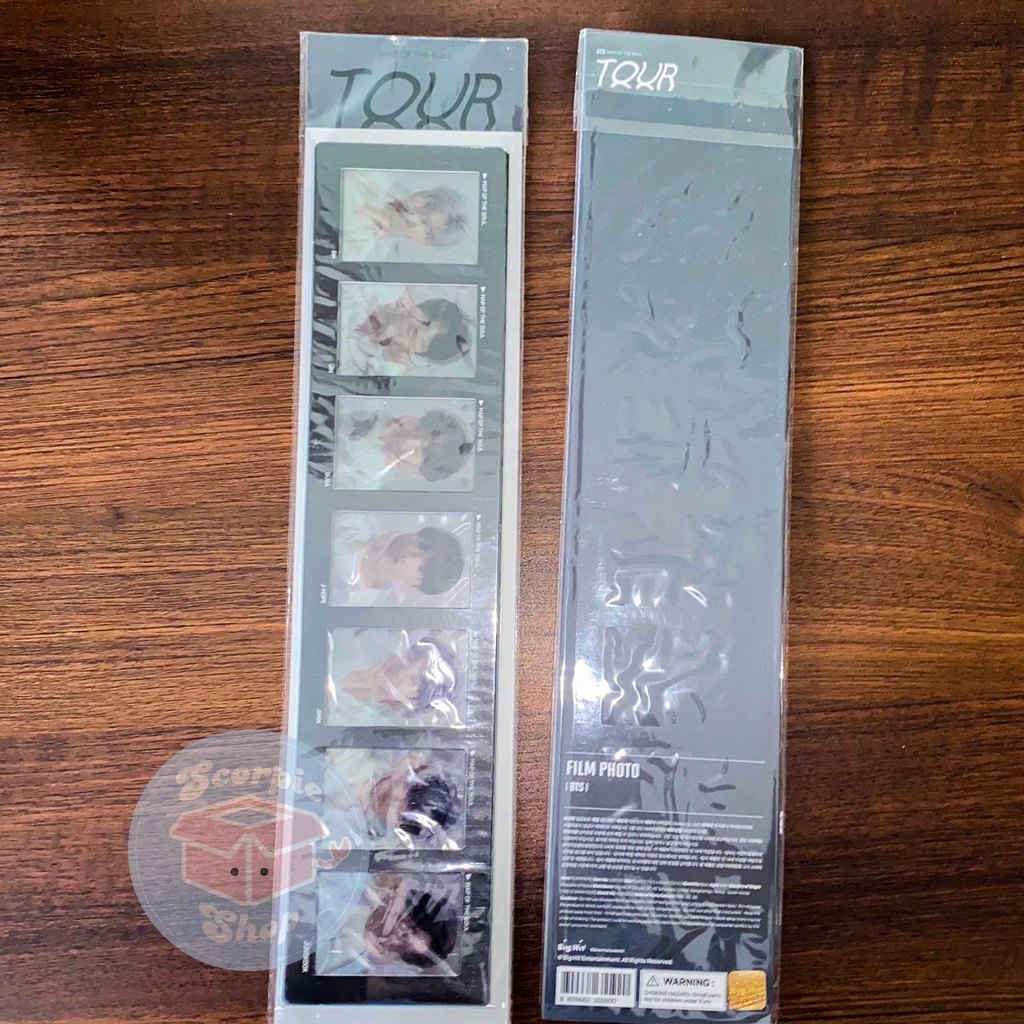 Bts MOTS TOUR MAP OF THE SOUL TOUR FILM PHOTO official merch md ...