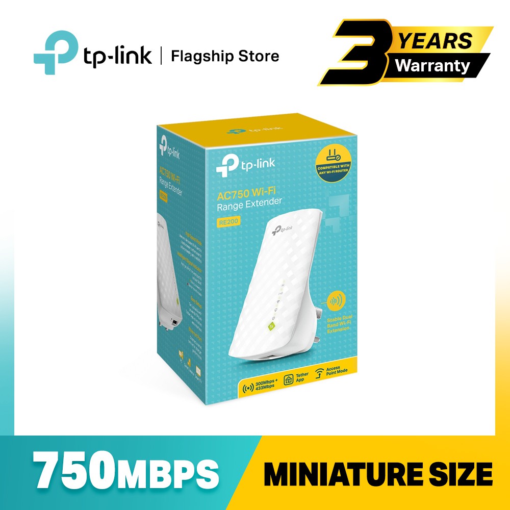 [Network Extension] TP-Link RE200 RE205 RE305 RE505X AC750 Dual Band ...