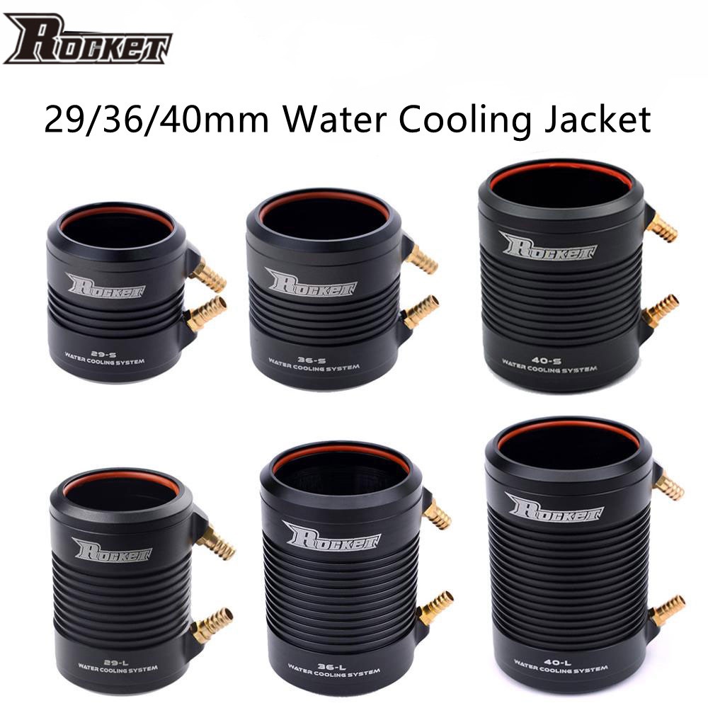 Rocket Water Cooling Jacket Cover Al 29mm 36mm 40mm for RC Boat ...