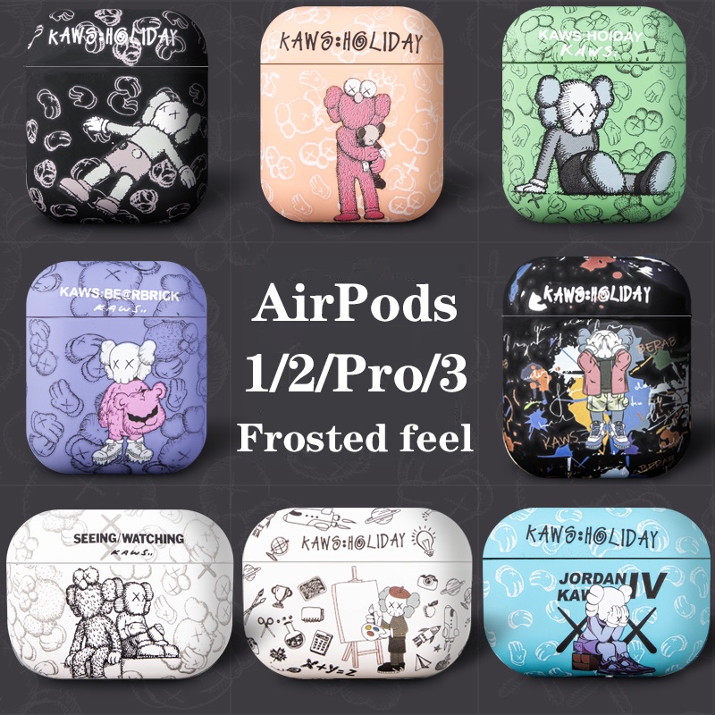 KAWS Street Wear Sesame compatible AirPods3 Protective case Frosted TPU ...