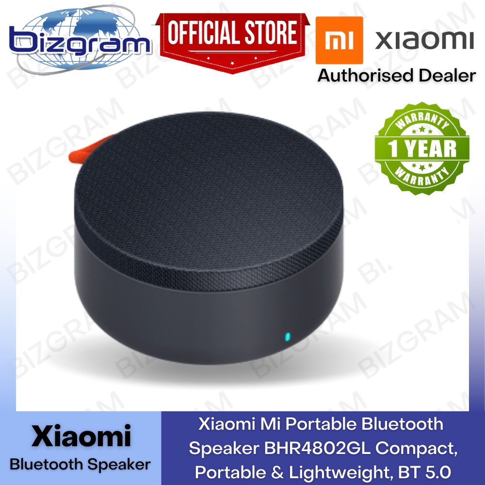 Xiaomi Mi Portable Bluetooth Speaker - BHR4802GL Compact, Portable ...