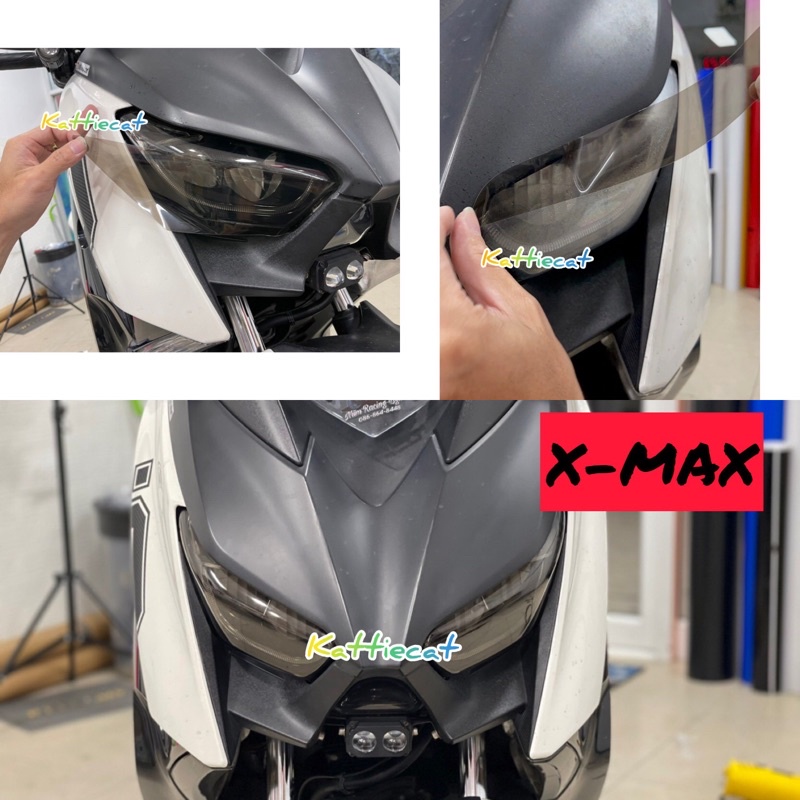Xmax300 Headlight Protection Film Tail Lamp Turn Signal (Prefabricated ...