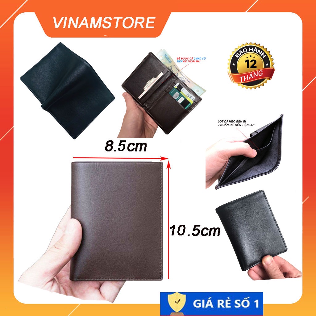 Men's MINI Wallet Compact Short Stand With Many Compartments VINAMSTORE ...