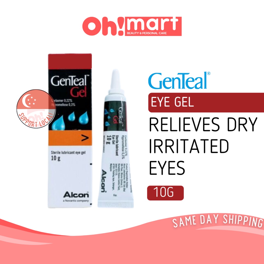 Alcon Genteal Lubricant Eye Gel 10g | Shopee Singapore