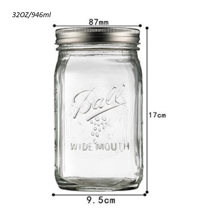 {SG STOCK} Ball Mason Jars Glass Jar YYY | Shopee Singapore