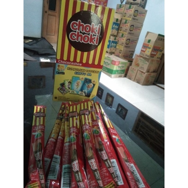 Choki CHOKI Chococashew Box contains 20 sticks @ 10g | Shopee Singapore