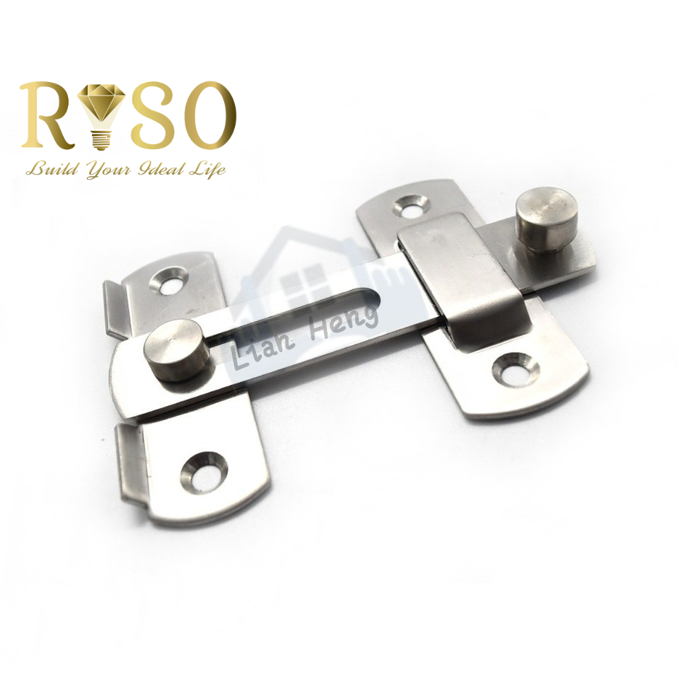 LH 3-005 Stainless Steel Swing Bolt Door Lock Door Latch Slug Catch ...