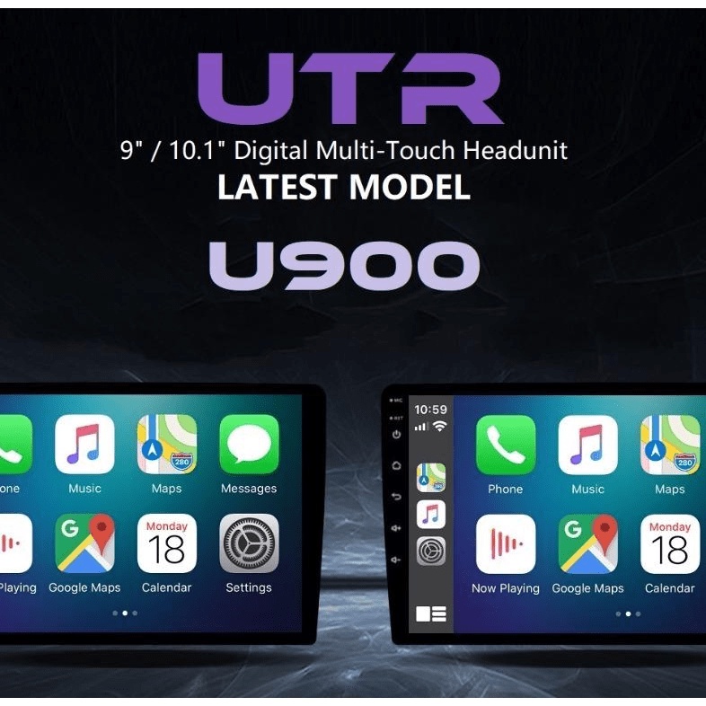 10.1 INCH 8 CORE ANDROID PLAYER ANDROID HEAD UNIT WIRELESS APPLE ...