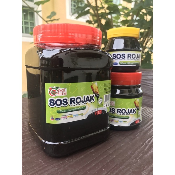 SOS ROJAK EPAL ERBIL 3kg (Max purchase 2 jars for every purchase ...