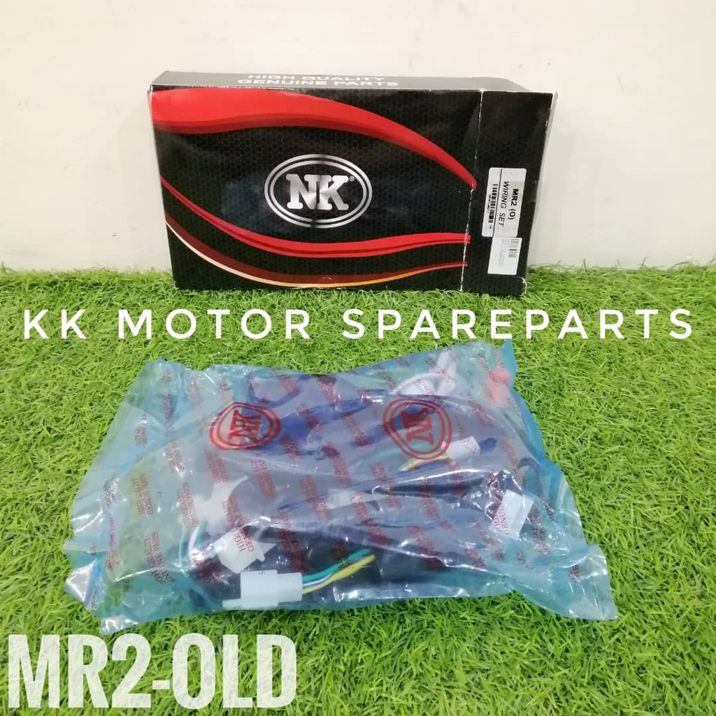MODENAS MR2 OLD / MR2-NEW WIRING HARNESSES Complete set (NK) | Shopee ...