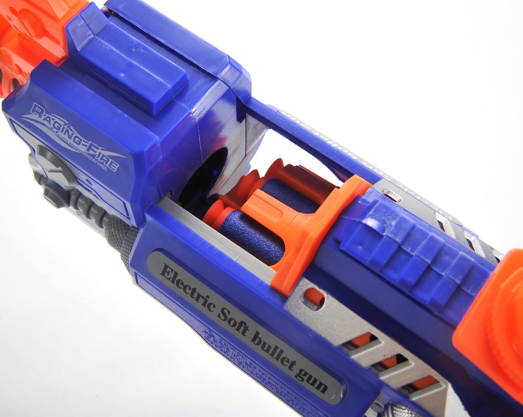 FERZ Armed Force Fighter Blaster, Includes 20 Soft Bullets, Eyeglasses ...