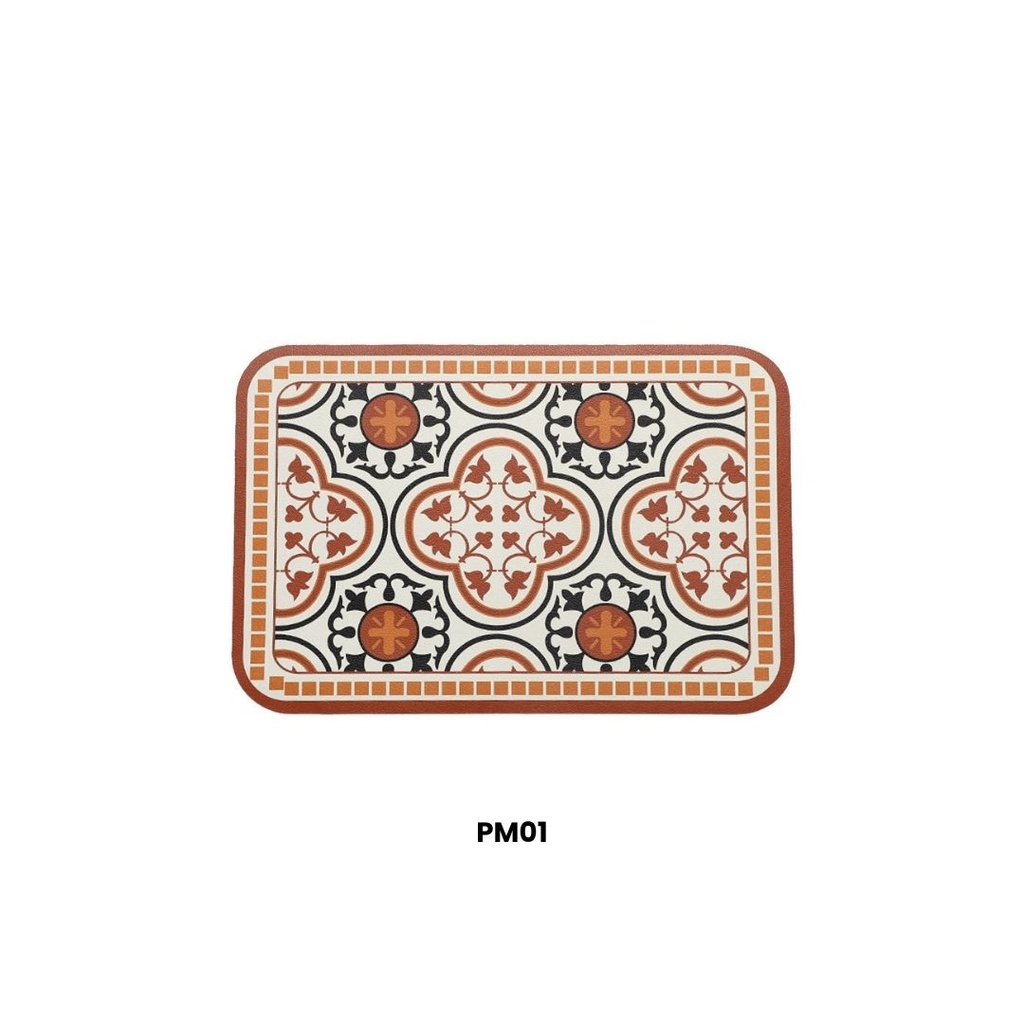 TSM Table Placemat | PVC Waterproof | Non-Slip Heat Resistant | Shopee ...