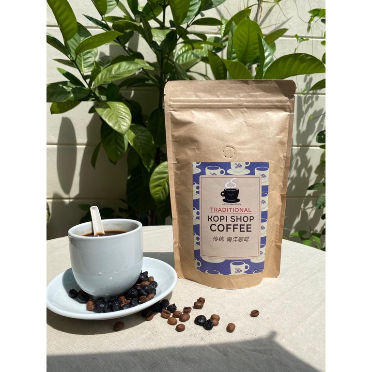 [CS] Premium Traditional Kopi Shop Roasted Ground Coffee Powder 250g ...
