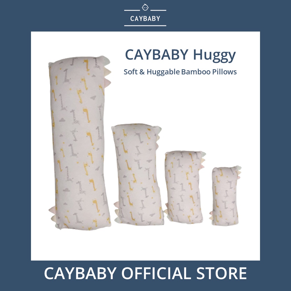 CAYBABY Huggy Pillow - soft fluffy huggable baby bamboo pillow various ...