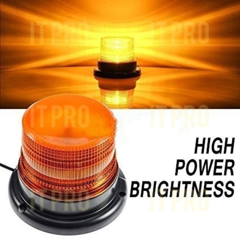 PRO DC12-24V 20Watt Magnetic for Car Rotating LED Warning Light ...