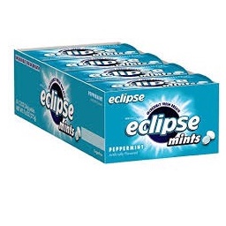 8 Tins Eclipse Sugarfree Mints Peppermint Flavour 35g Each HALAL ...