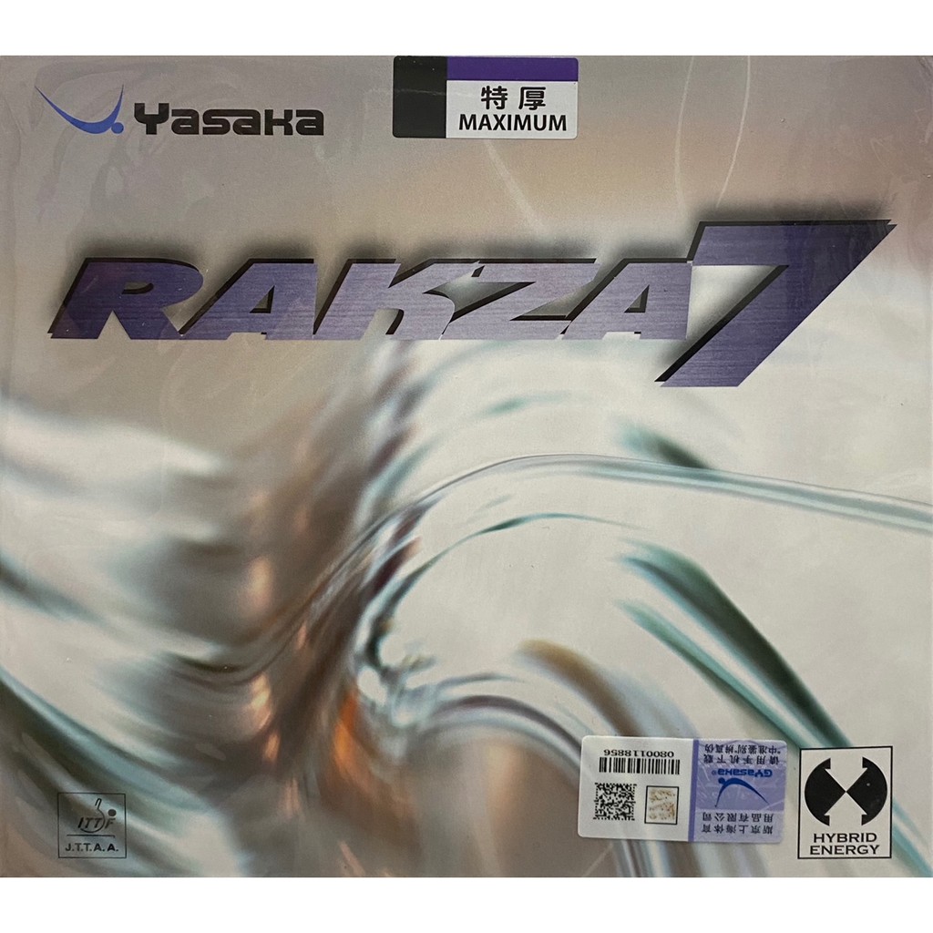 Yasaka Rakza 7 Max Black/Red Table Tennis Rubber | Shopee Singapore