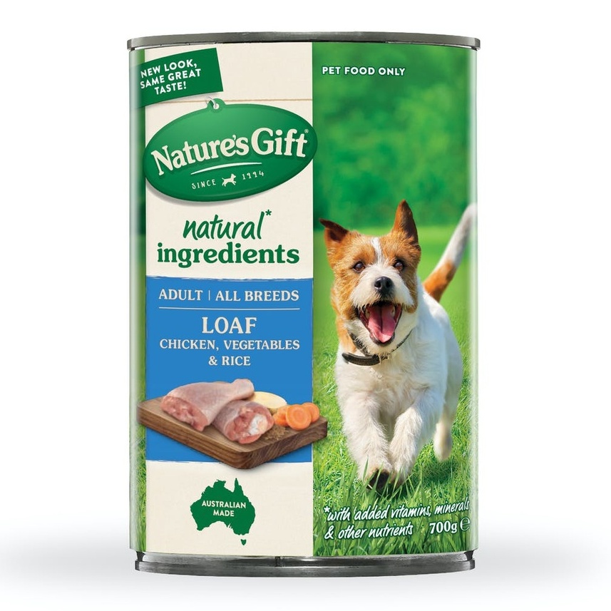 Natures Gift Meal Time Dog Can Food 700g x 12 Cans | Shopee Singapore