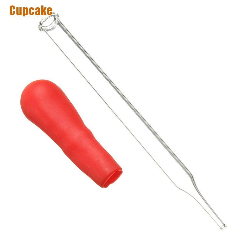 [vCUPC] 10Pcs 10Ml 12Cm Glass Pipette Medicine Laboratory Dropper Red ...