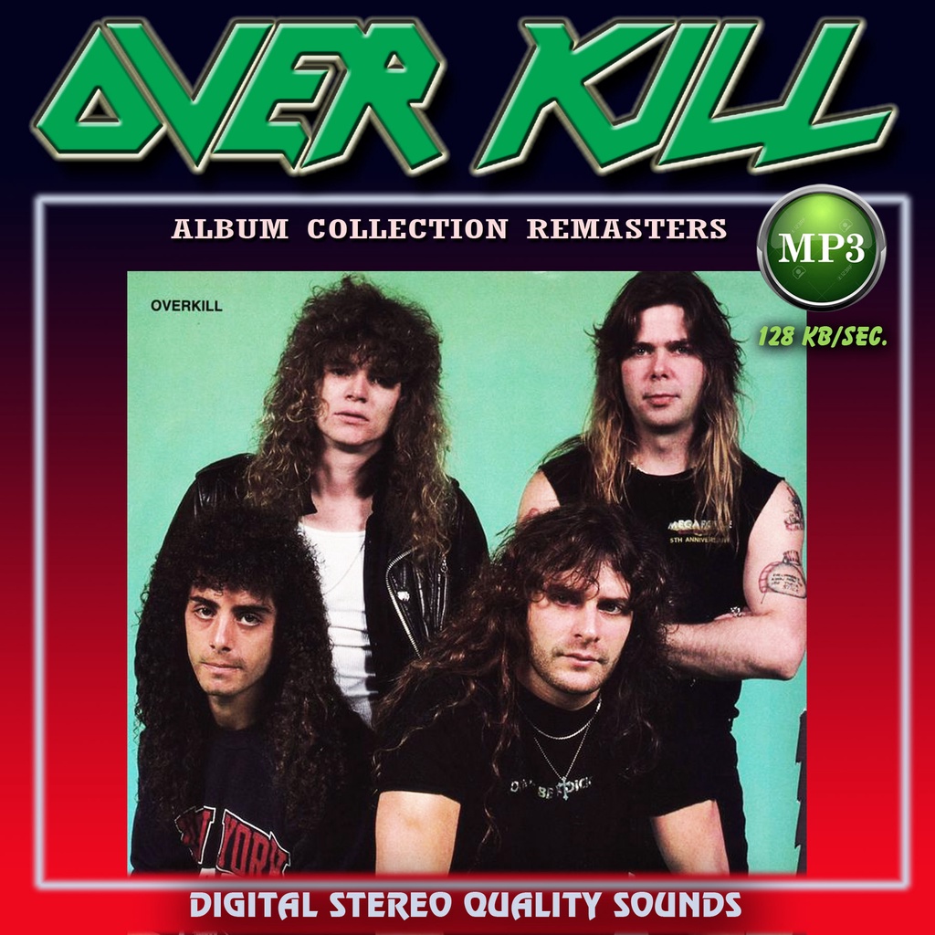 OVERKILL MP3 music CD for PC CDROM / DVD player and compatibles ...