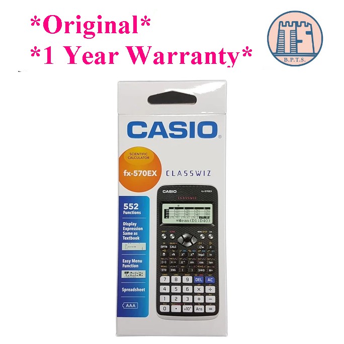 Casio FX-570EX ClassWiz Series Scientific Calculator | Shopee Singapore