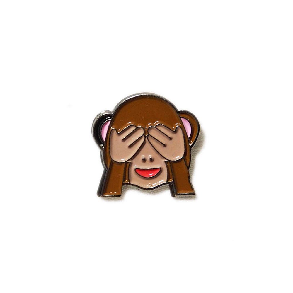 PINDEMIC Monkey See No Evil Enamel Lapel Pins | Shopee Singapore