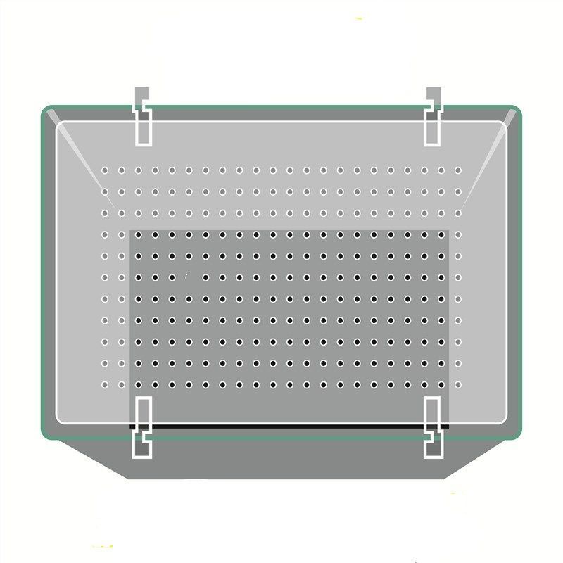 Fish Tank Cover Fish Tank Anti-Jump Cylinder Cutting Top Cover/Fish ...