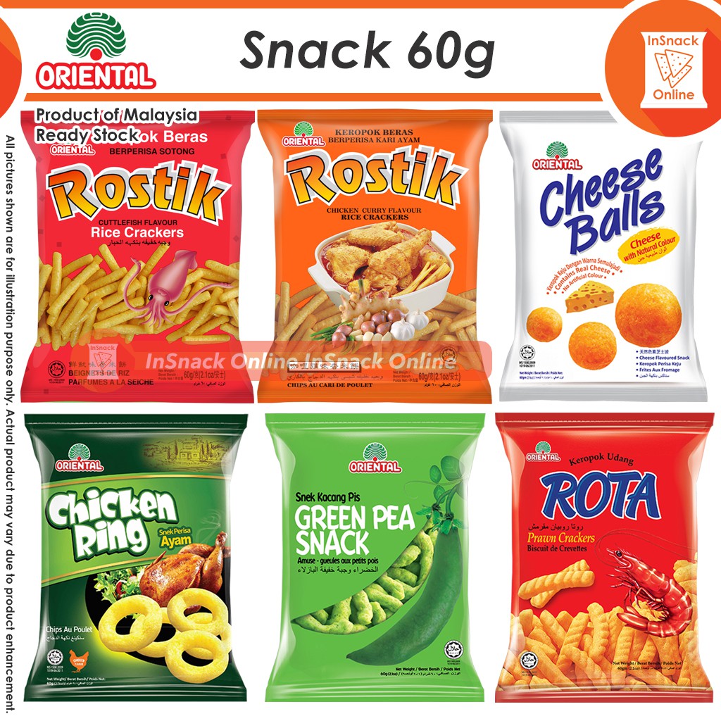 Oriental Snack Series 60g 零食 Snack | Shopee Singapore