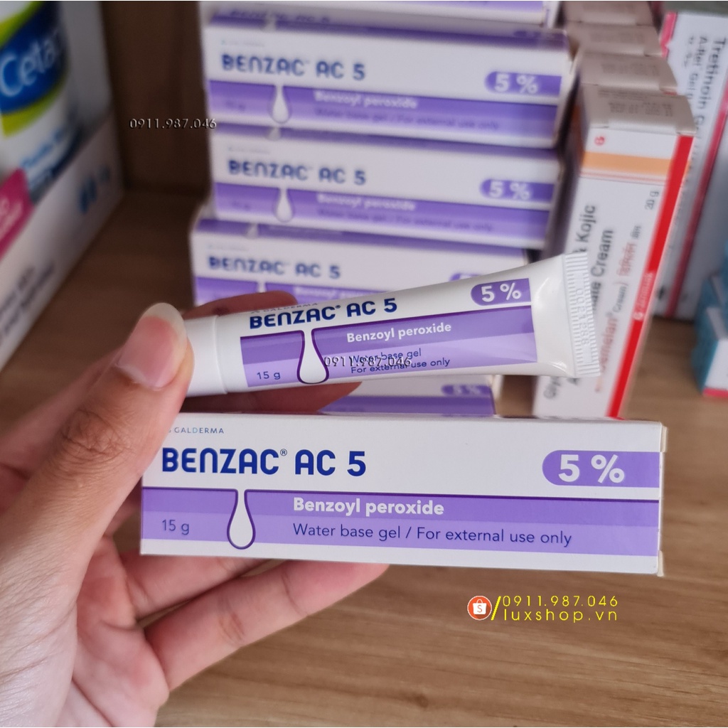(2025) Benzac AC 5% Reduce Acne, Inflammation, Genuine Acne - PN99970 ...