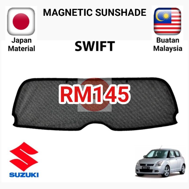 Suzuki Swift 2008-2012 Rear Windscreen Premium Sunshade (1 pc) | Shopee ...