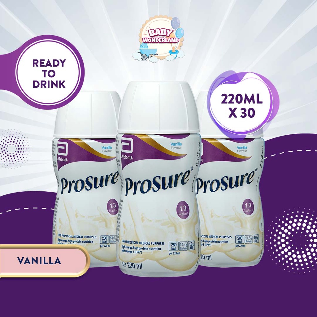 (15% OFF)[Carton Sale] Abbott ProSure Ready-To-Drink Vanilla 220ml x30 ...