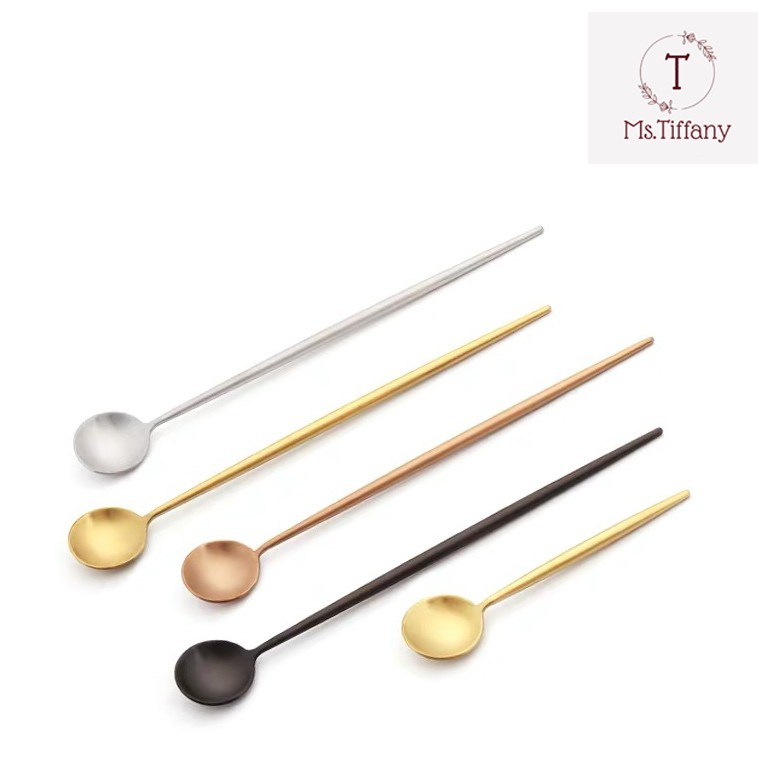 [SG Stock] 304 Stainless Steel Short/Long Coffee Tea Spoon Kitchen ...