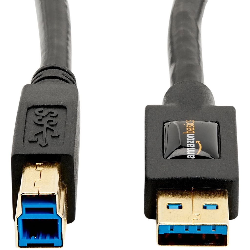 Printer USB A to B Cable 3.0 Type A to B Male Printer Cable High Speed ...
