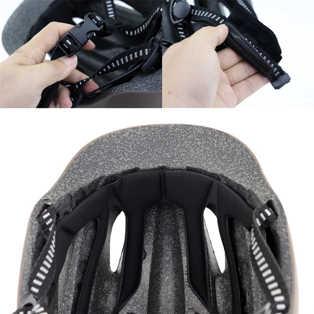Kocevlo Bicycle Urban Leisure Men And Women Motorcycle Helmet Cycling ...