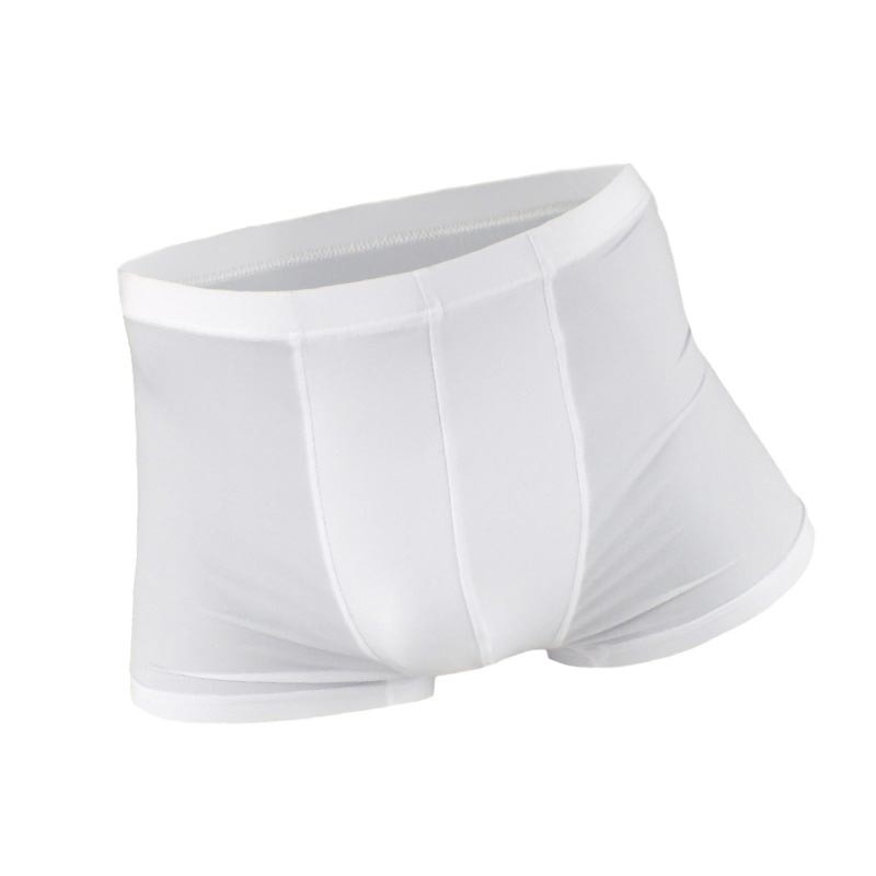 Sexy Underwear Men Translucent Ice Silk Boxer Shorts Thin Cool Clothes ...
