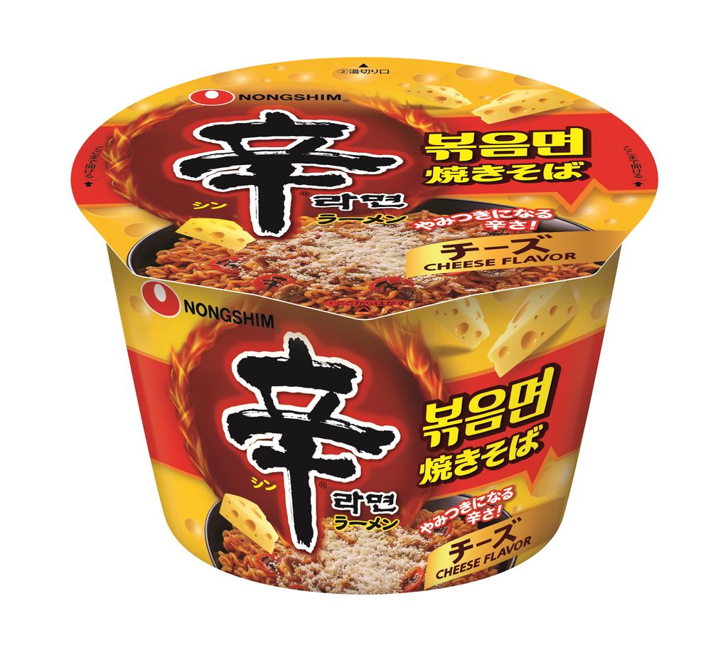 Nongshim Shin Stir Fry Cheese Big Bowl 105g Shopee Singapore