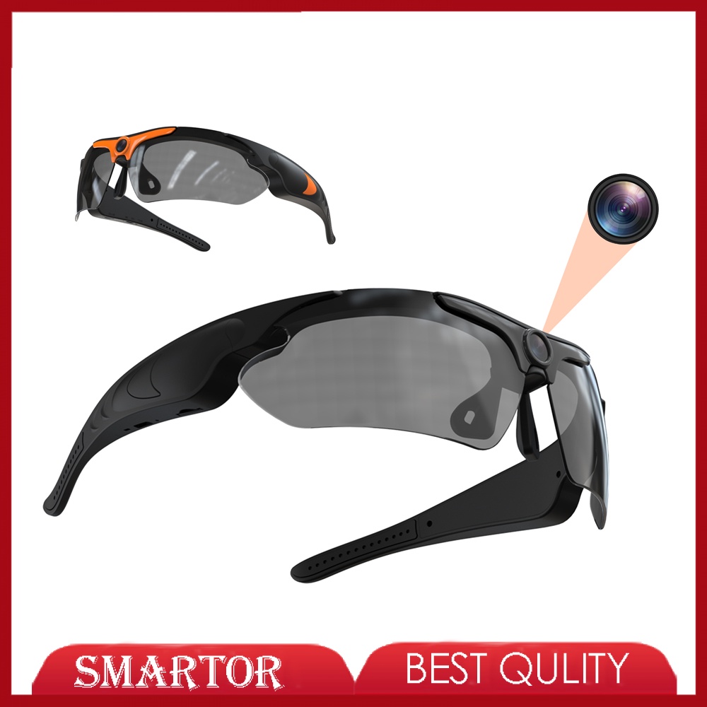 Mini Sunglasses Video Camera Wireless Wearable Recording 1080P HD Video ...