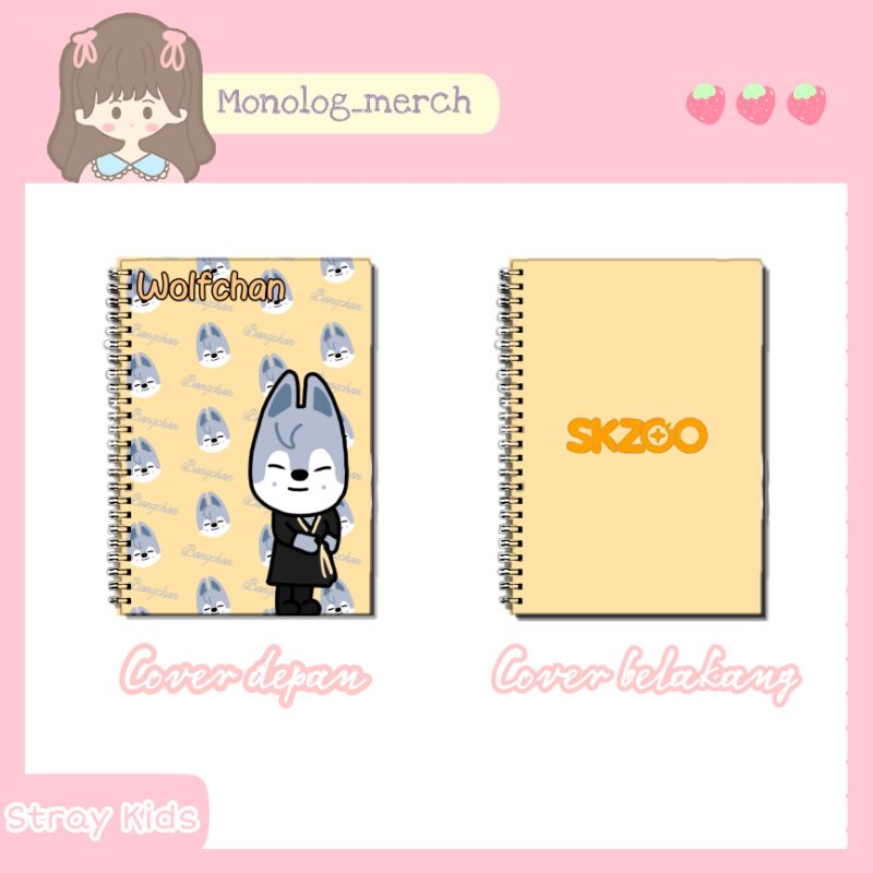 Stray kids skzoo notebook | Shopee Singapore