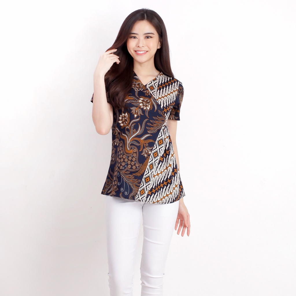 Women's Batik - Batik Tops 309 ec Mrs1 | Shopee Singapore